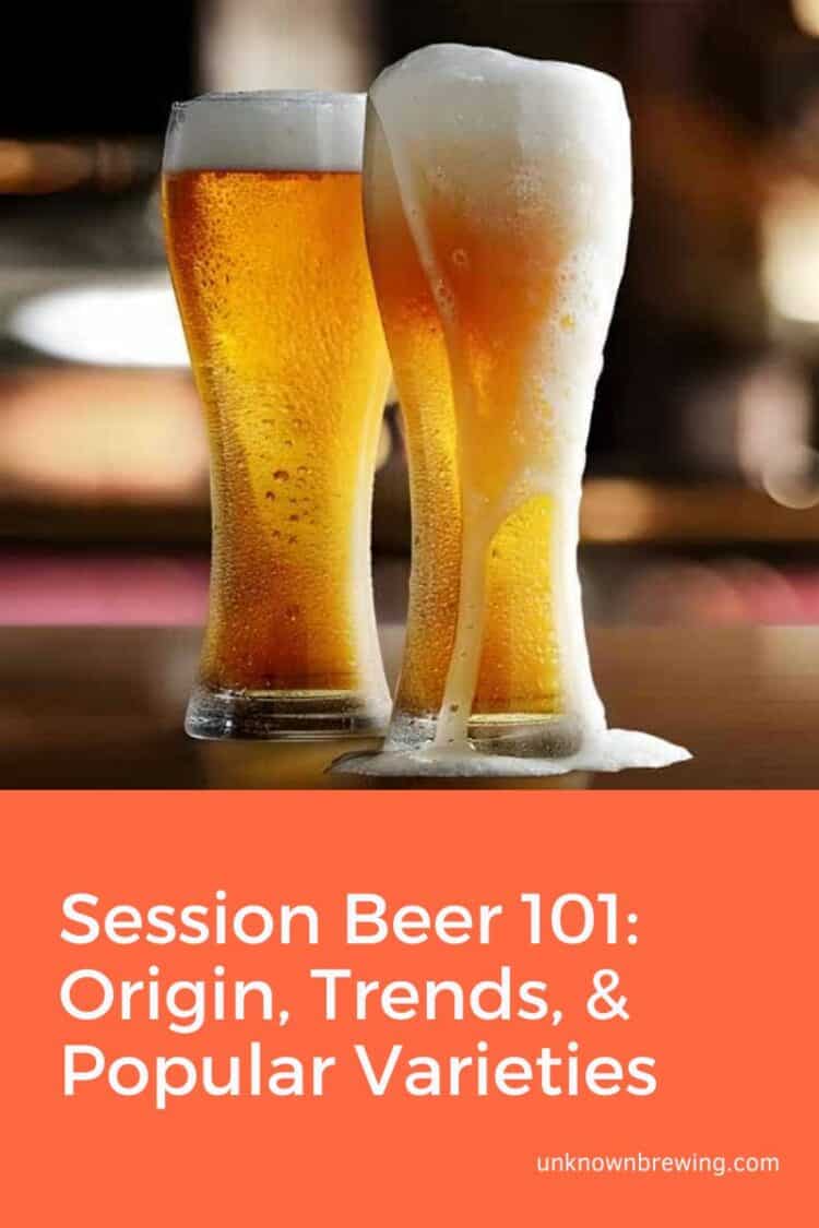 Session Beer 101: Origin, Trends, & Popular Varieties