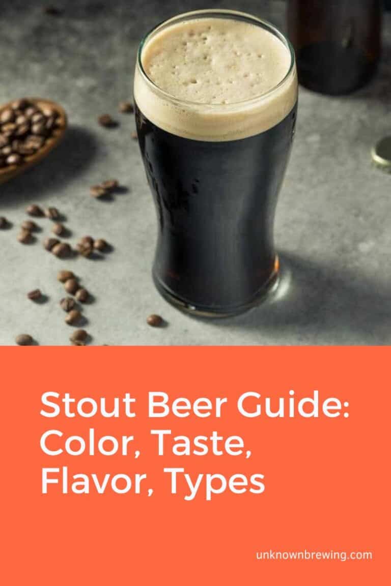 Stout Beer Guide: Color, Taste, Flavor, Types
