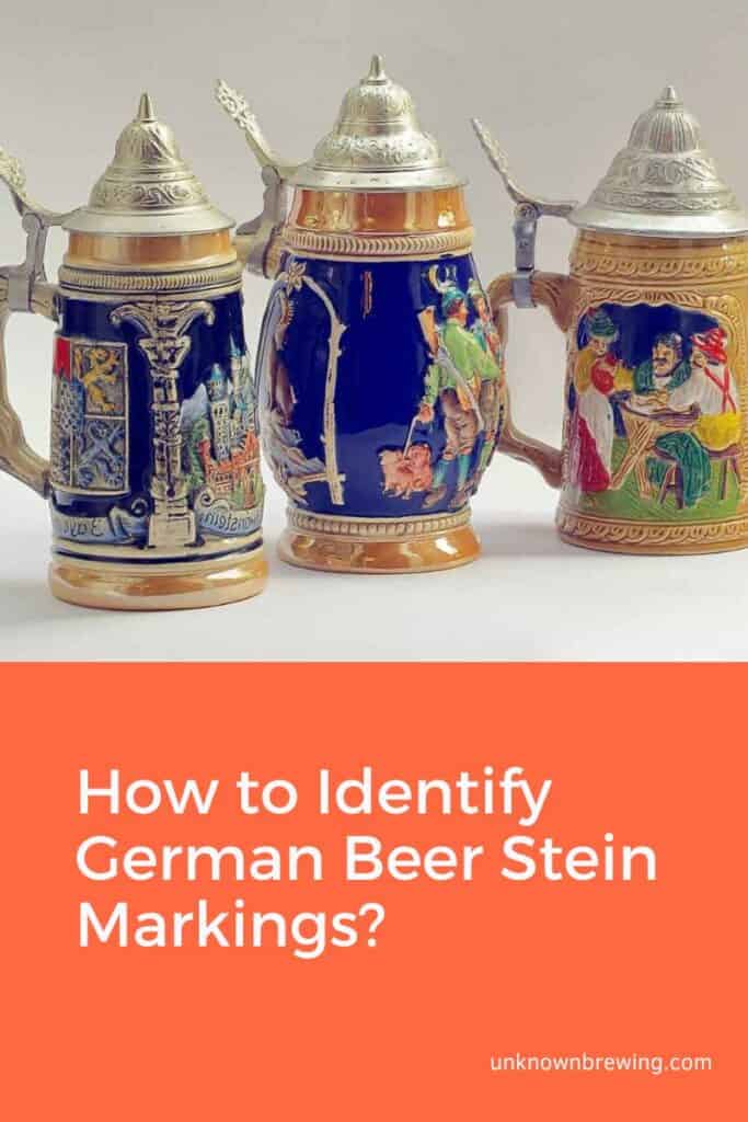 How to Identify German Beer Stein Markings?