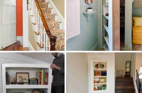 24 Clever DIY Hidden Door Plans for Secret Spaces