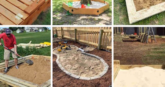 12 Fun DIY Sandbox Plans for Engaging Outdoor Activities