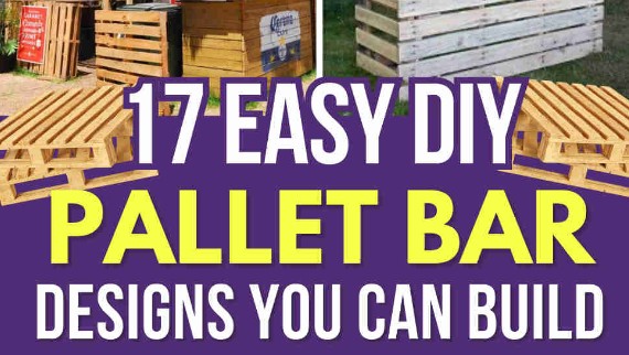 17 Unique DIY Pallet Bar Designs for Trendy Entertaining