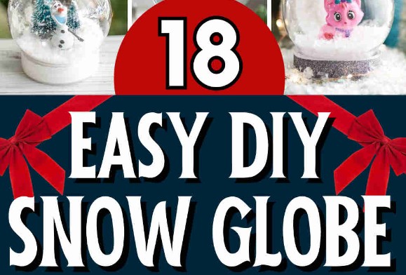 18 Creative DIY Snow Globe Designs for Festive Decor