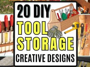 20 Clever DIY Tool Storage Ideas for an Organized Workshop