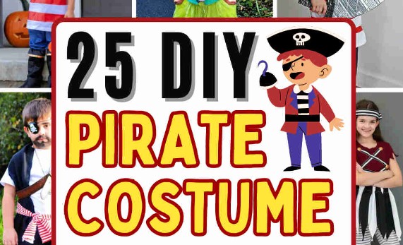 25 Fun DIY Pirate Costume Ideas for an Adventure-Ready Look