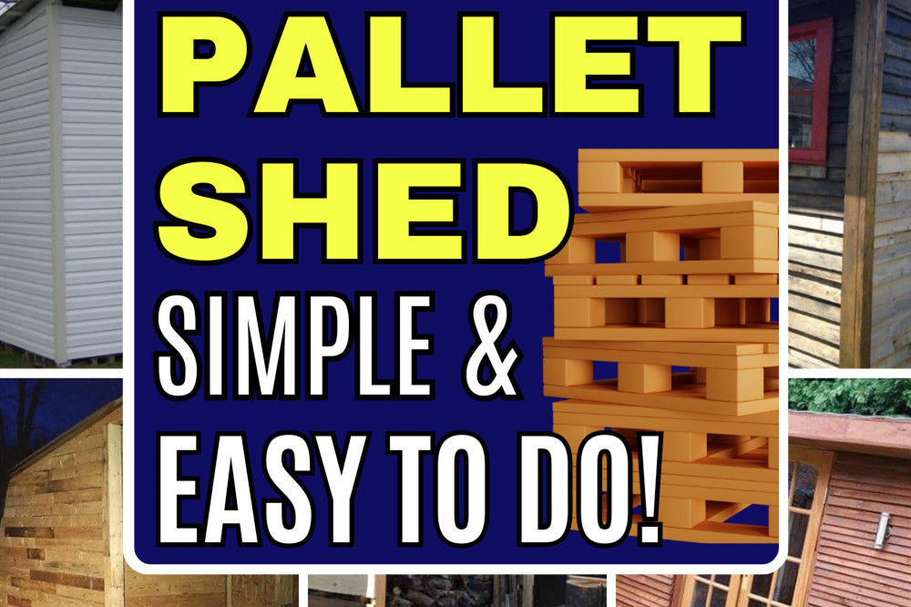 24 Creative Diy Pallet Shed Plans For A Functional Outdoor Space