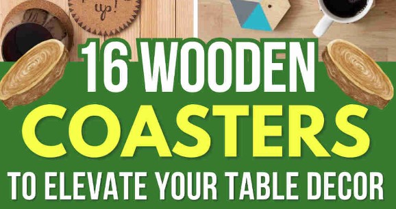 36 Unique DIY Coaster Designs for Home Décor
