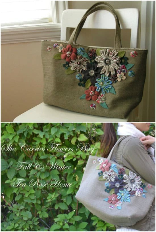 38 DIY Tote Bags Ideas & Plans