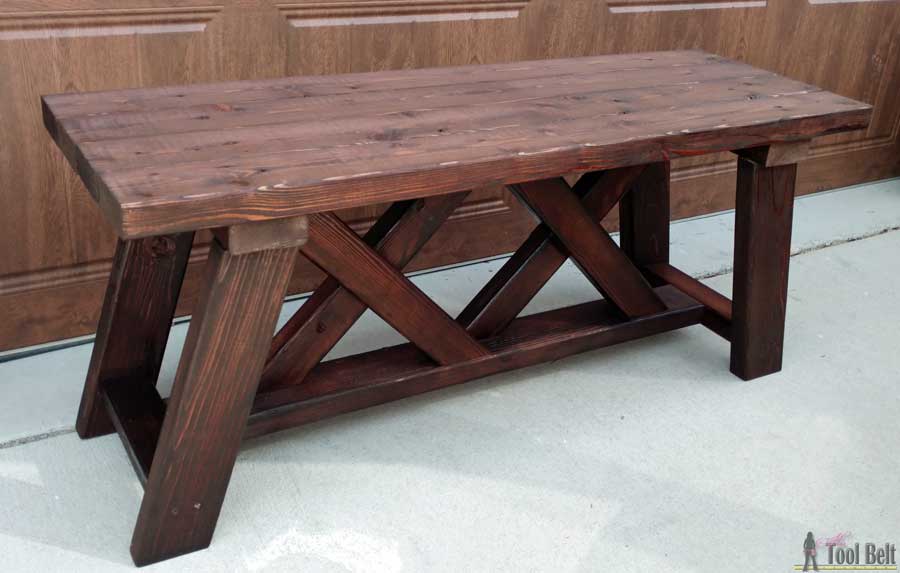 29 DIY 2x4 Bench Plans