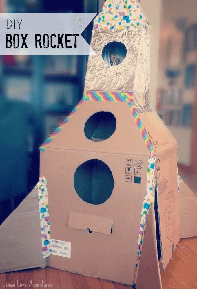 26 Fun DIY Rocketship Crafts for Kids' Creativity