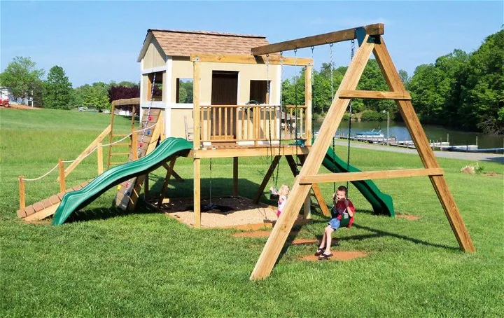 23 Fun DIY Swing Set Plans for Hours of Backyard Entertainment