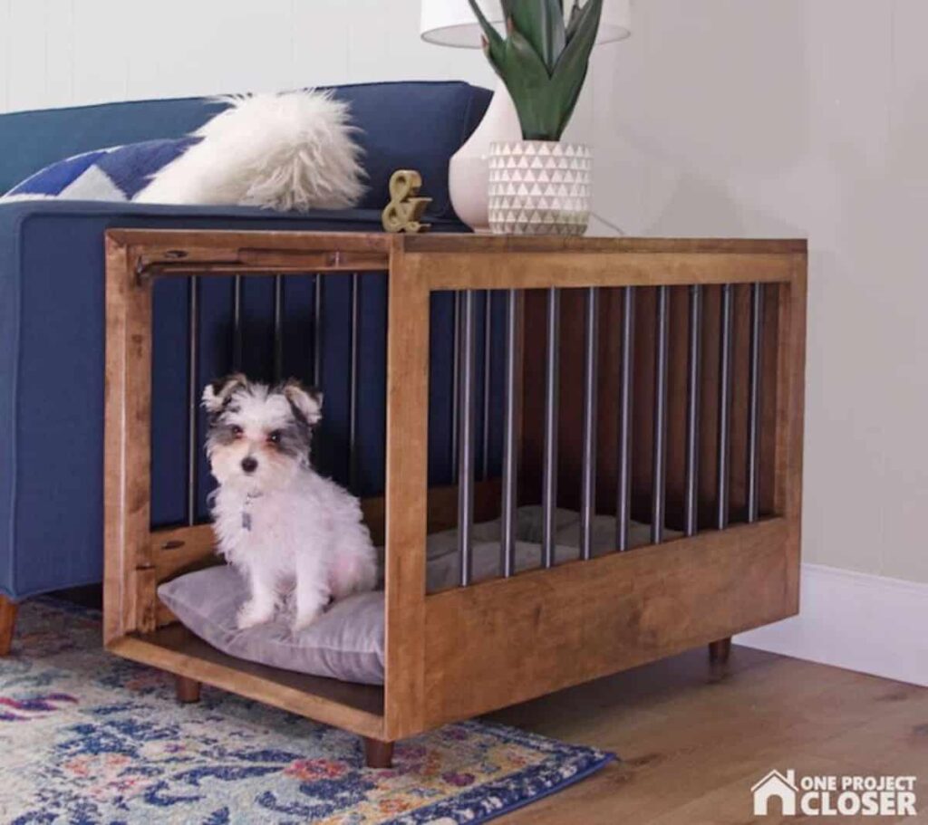 39 Creative DIY Dog Crate Ideas for Comfort and Style