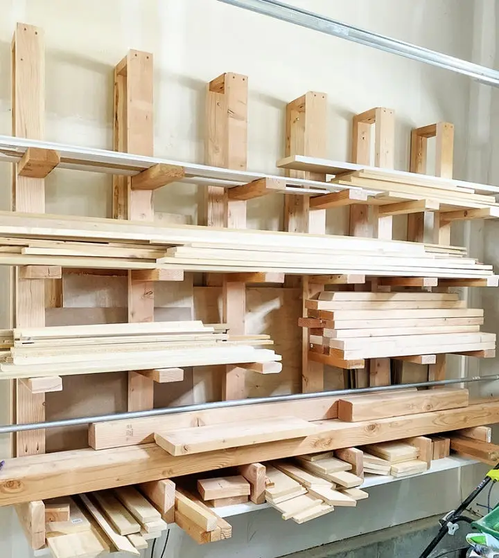 15 Simple DIY Lumber Rack Ideas for Maximizing Space