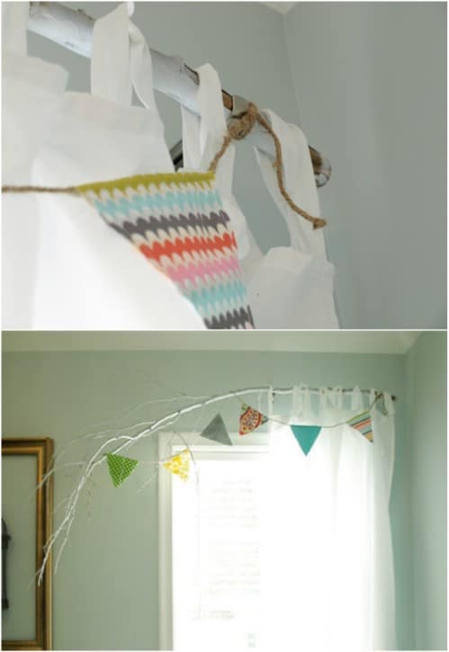 16 Creative DIY Curtain Rods and Hooks Designs for Every Room