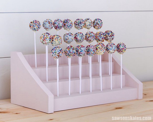 26 DIY Cake Pop Stand Designs for Parties