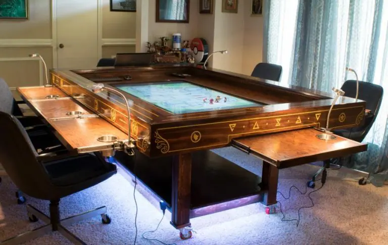 27 Awesome DIY Gaming Table Ideas for Your Entertainment Room