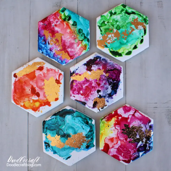 36 Unique DIY Coaster Designs for Home Décor