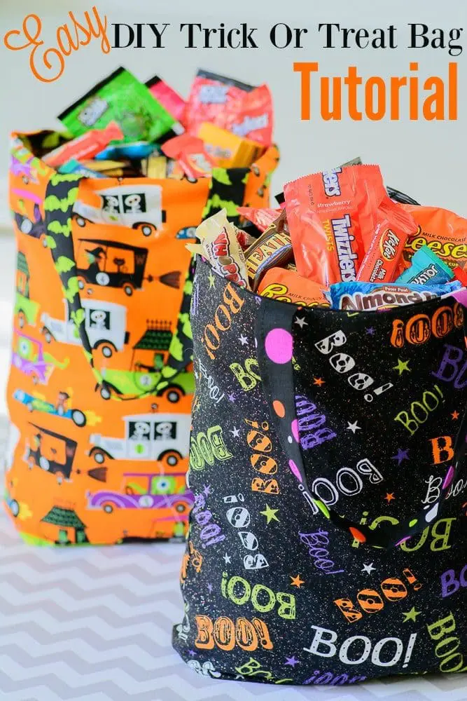 28 Fun DIY Trick or Treat Bag Designs for Halloween