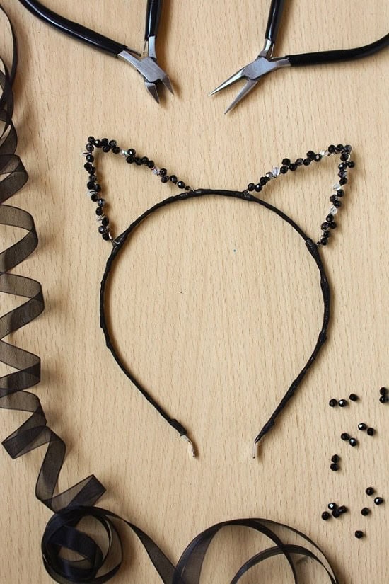 38 Cute DIY Cat Ears Headbands for Fun Parties