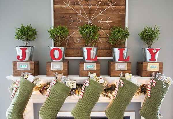 29 DIY Stocking Holders for Christmas Ideas & Plans