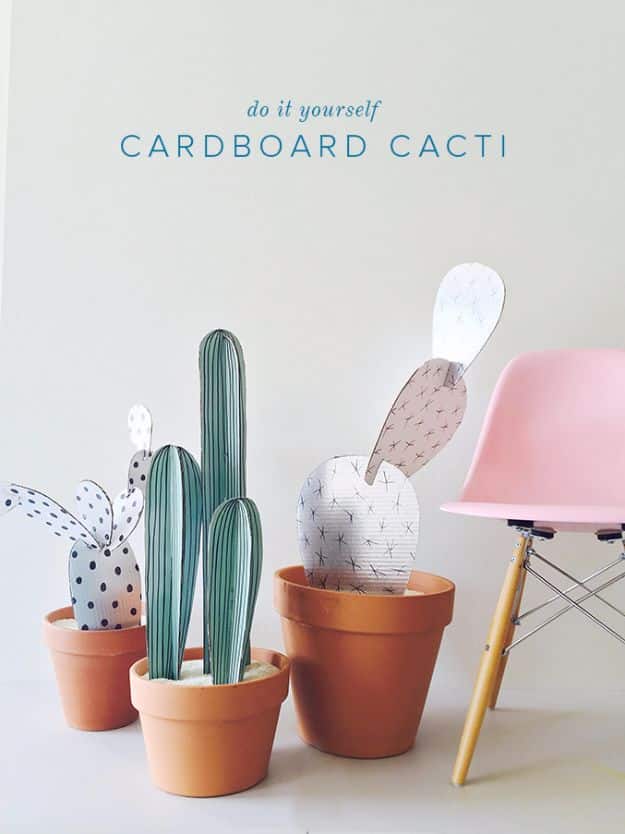 36 DIY Cardboard Ideas