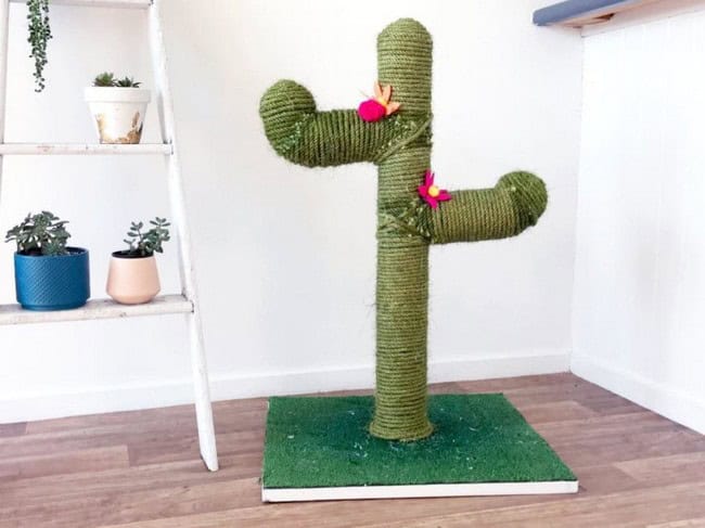 29 DIY Cat Scratching Post Ideas