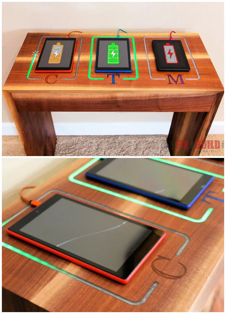 26 Smart DIY Charging Station Ideas for a Tidy Home