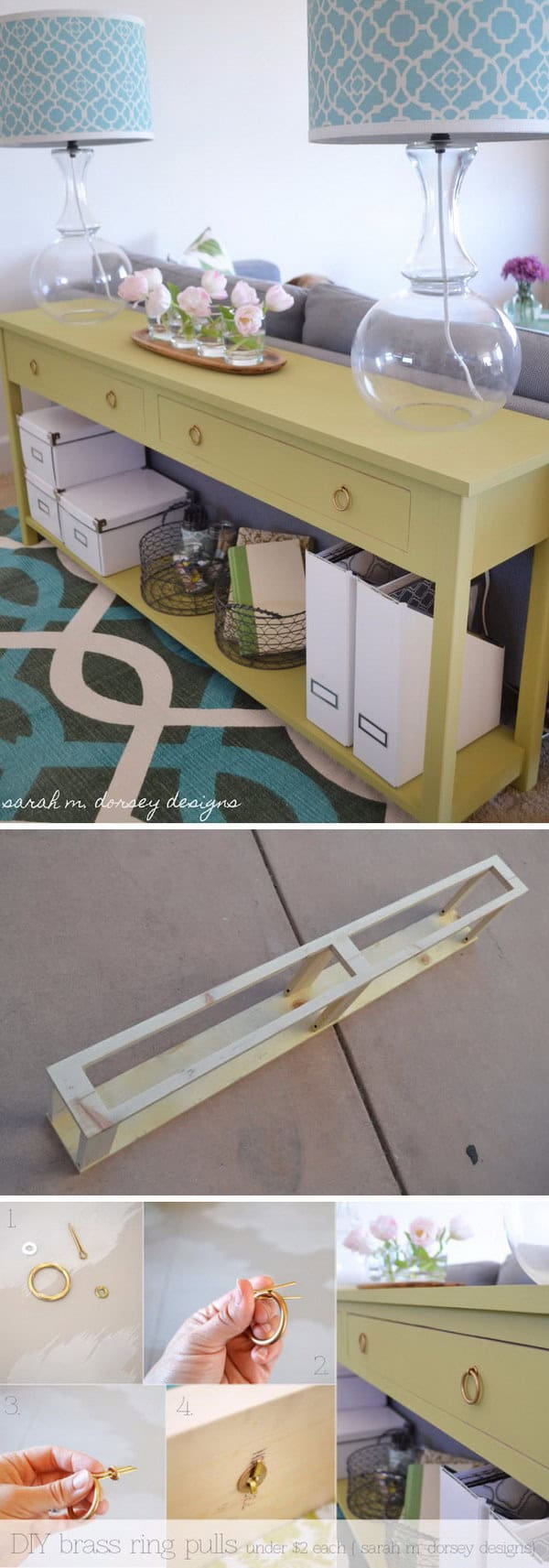 22 DIY Sofa Table Ideas: Creative and Practical Designs for Your Living ...
