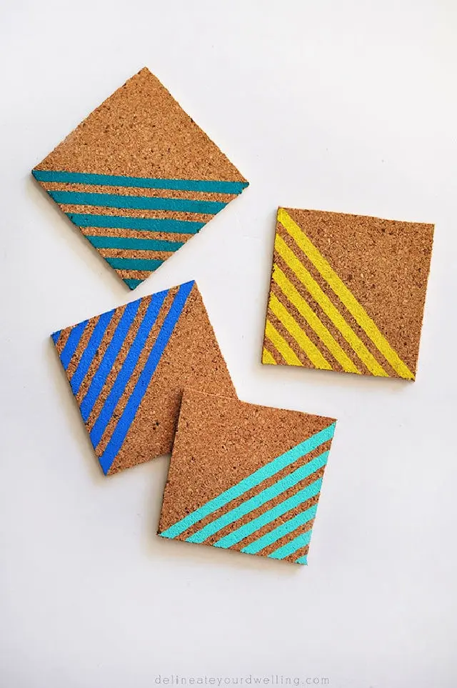 36 Unique DIY Coaster Designs for Home Décor