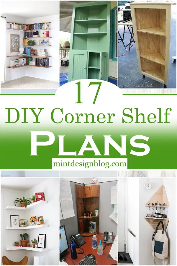 17 Practical DIY Corner Shelf Plans for Efficient Use of Space