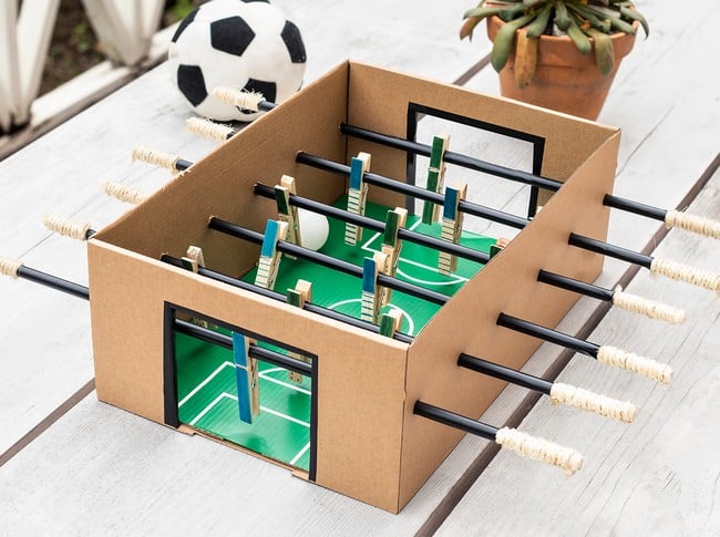 25 Fun DIY Foosball Table Ideas for Your Game Room
