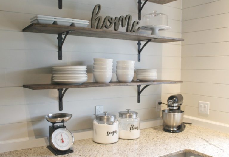 19 Charming DIY Kitchen Shelves Ideas for Extra Storage