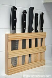22 Creative DIY Knife Block Ideas for Your Kitchen