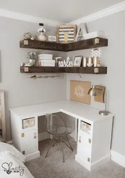 22 Functional DIY L-Shaped Desk Plans for Efficient Workspaces