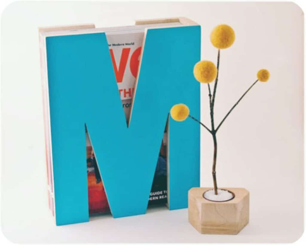 22 DIY Magazine Holder Designs for Easy Access