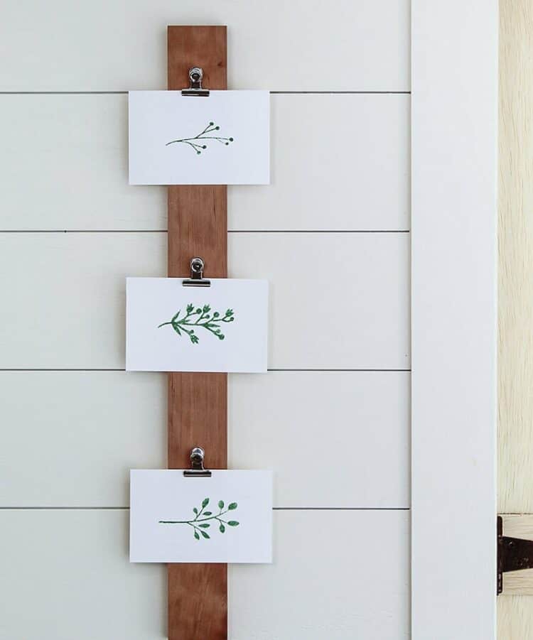 40 Creative DIY Photo and Poster Hanger Ideas for Personalizing Walls
