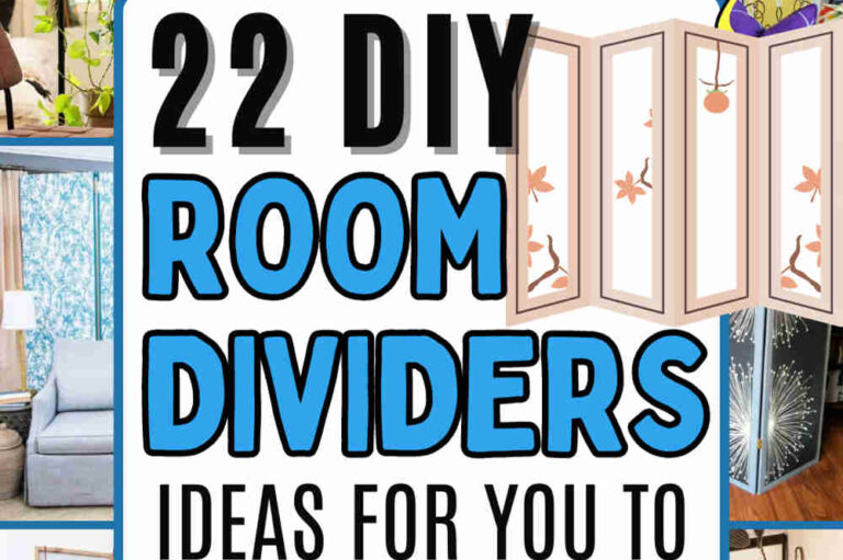 22 Creative DIY Room Divider Designs for Functional Spaces