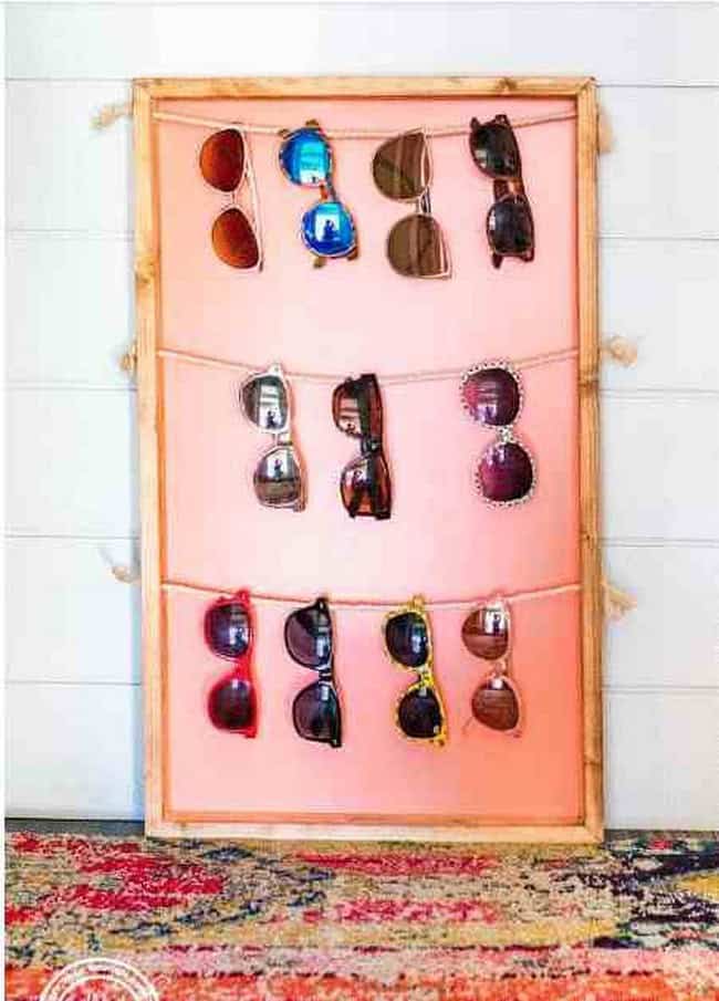22 Creative DIY Sunglasses Holder Ideas for Organized Spaces