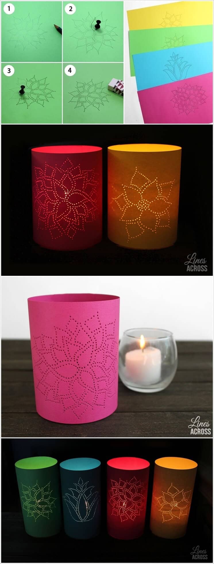 16 DIY Paper Lanterns and Lamps Ideas for Festive Occasions