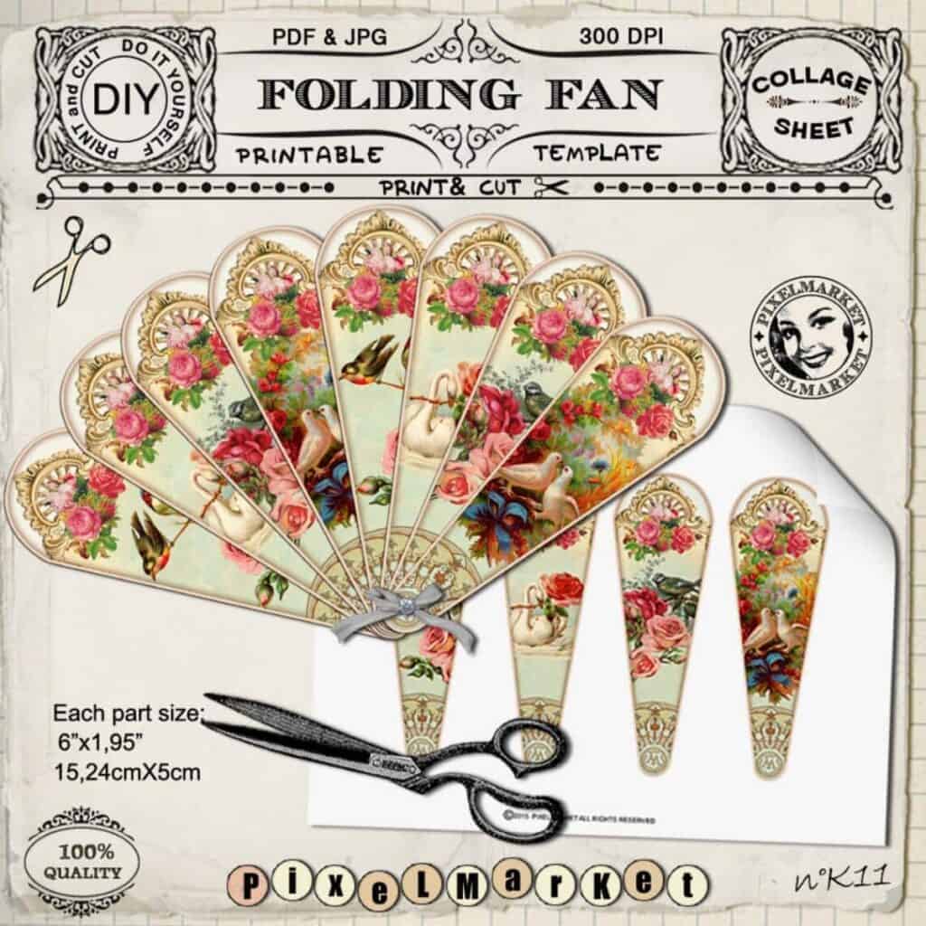 23 Fun DIY Paper Fan Ideas for Creative Decor