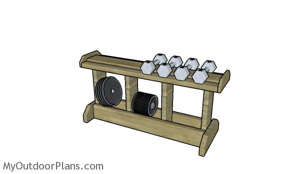 20 DIY Dumbbell Rack Designs for Organized Workouts