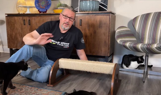 29 DIY Cat Scratching Post Ideas