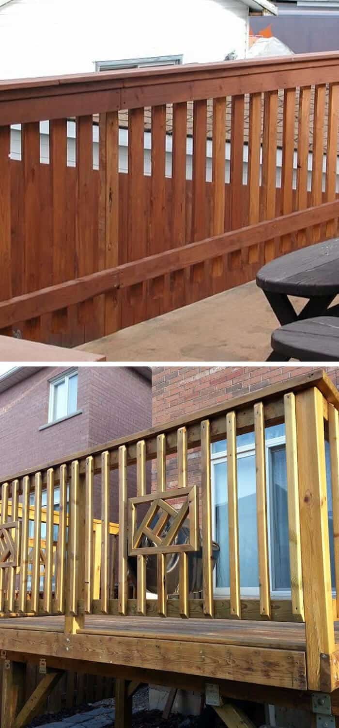 28 Creative DIY Deck Railing Designs for a Unique Look