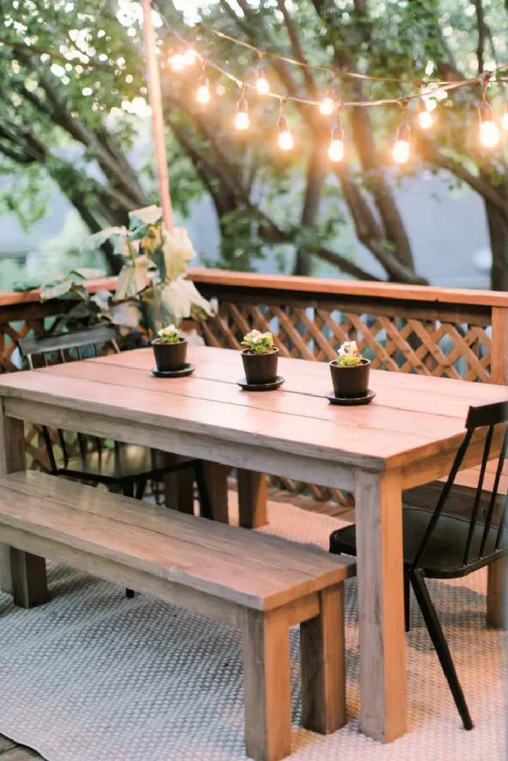 25 DIY Farmhouse Table Ideas for Your Home