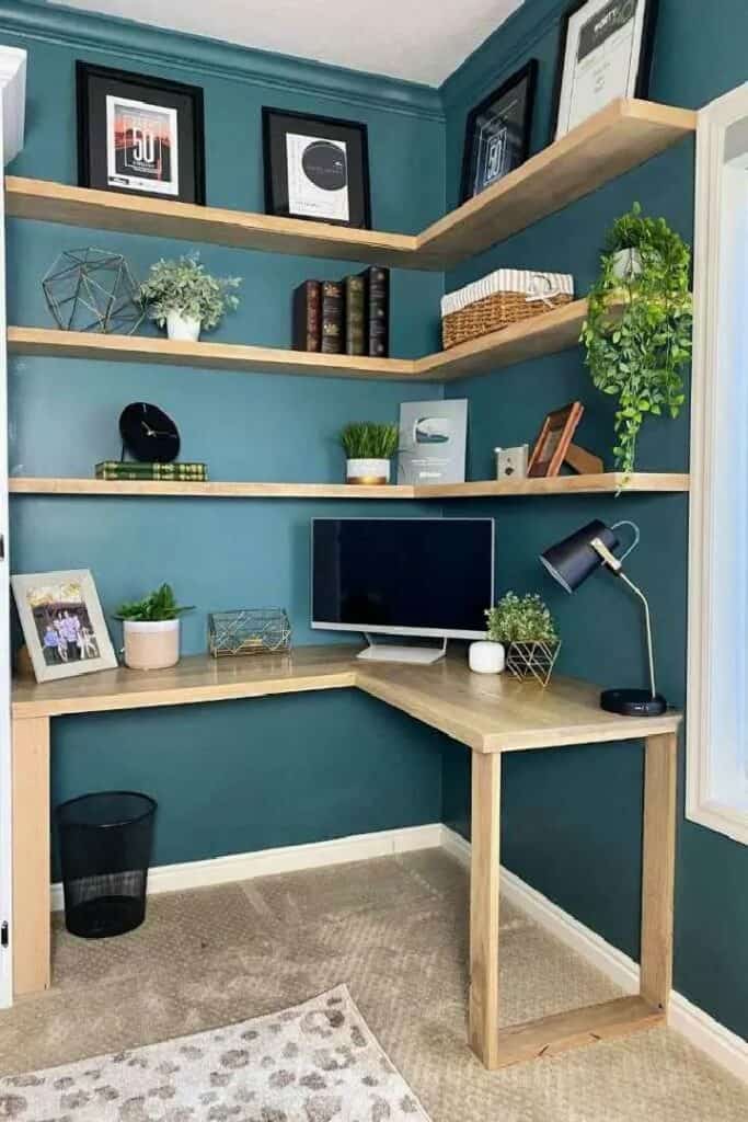 22 Functional DIY L-Shaped Desk Plans for Efficient Workspaces