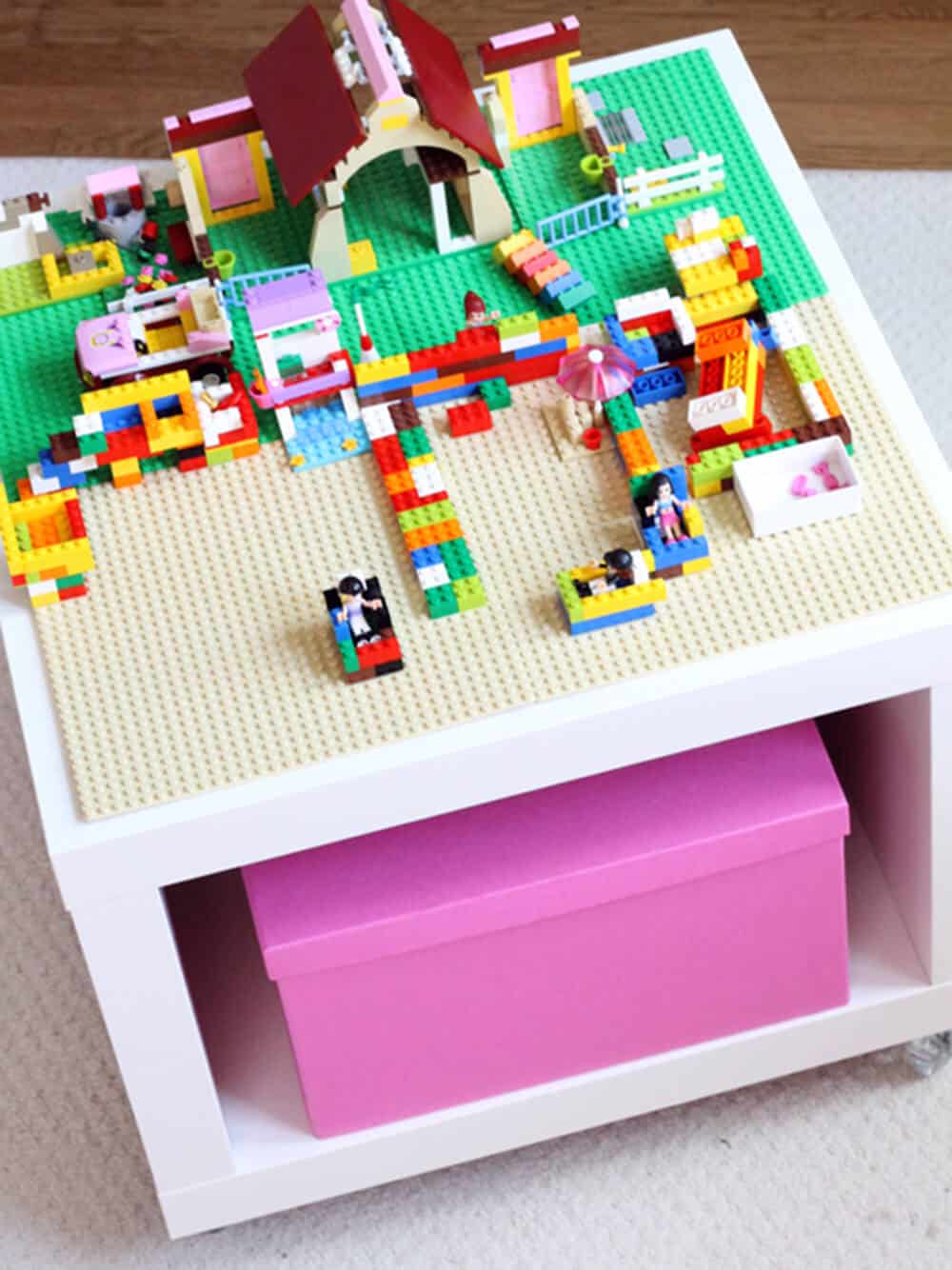 19 Creative DIY Lego Table Ideas for Kids and Adults