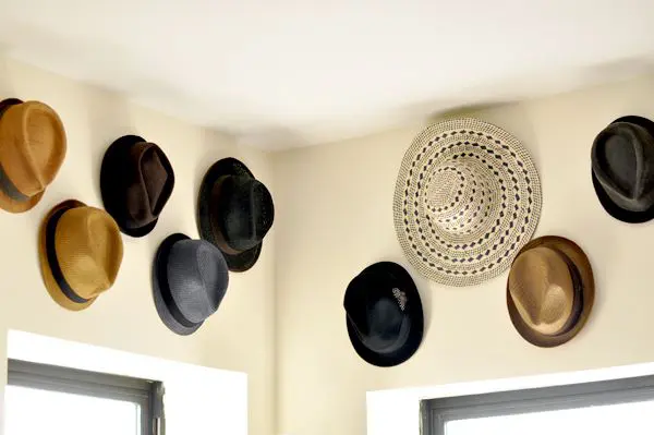 23 DIY Hat Rack Designs for Home Organization