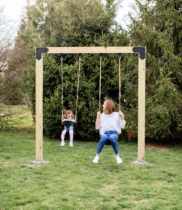 23 Fun DIY Swing Set Plans for Hours of Backyard Entertainment