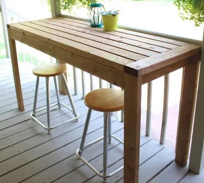 14 Creative DIY Bar Table Designs for Home Bars