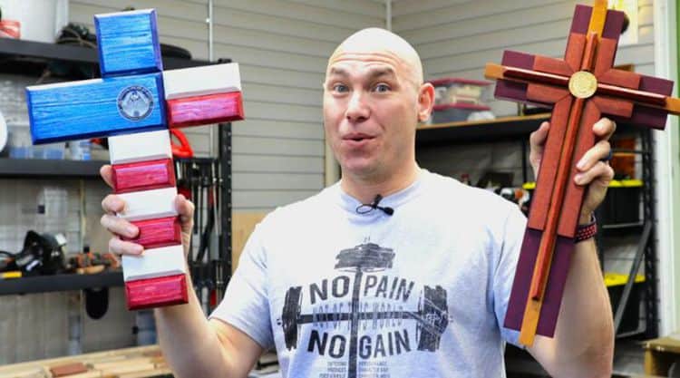 23 Inspiring DIY Cross Ideas for Home Décor